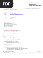 Fake Medical Report | PDF