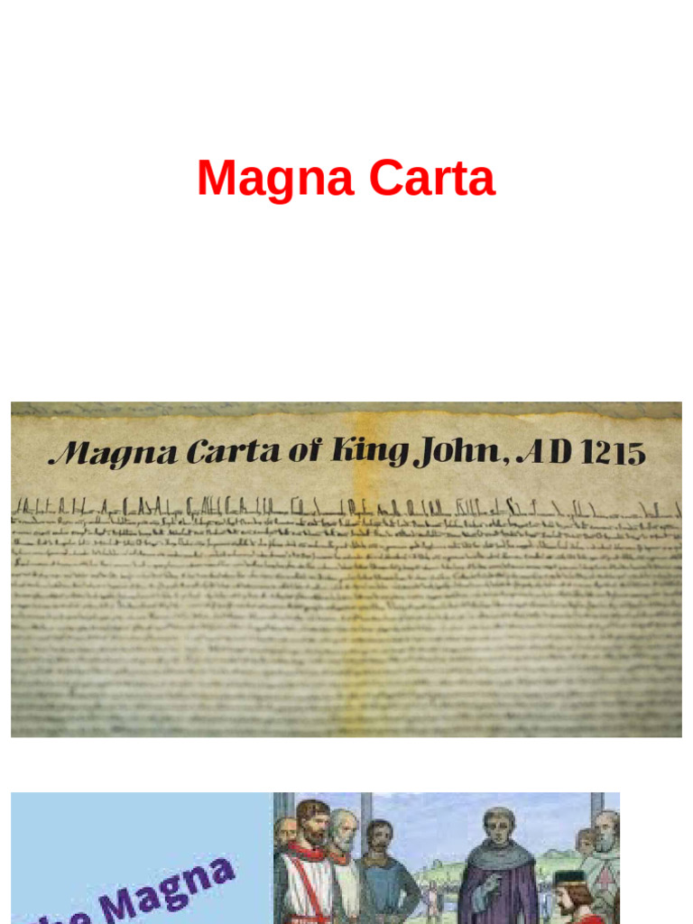 Understanding the Magna Carta's Impact | PDF