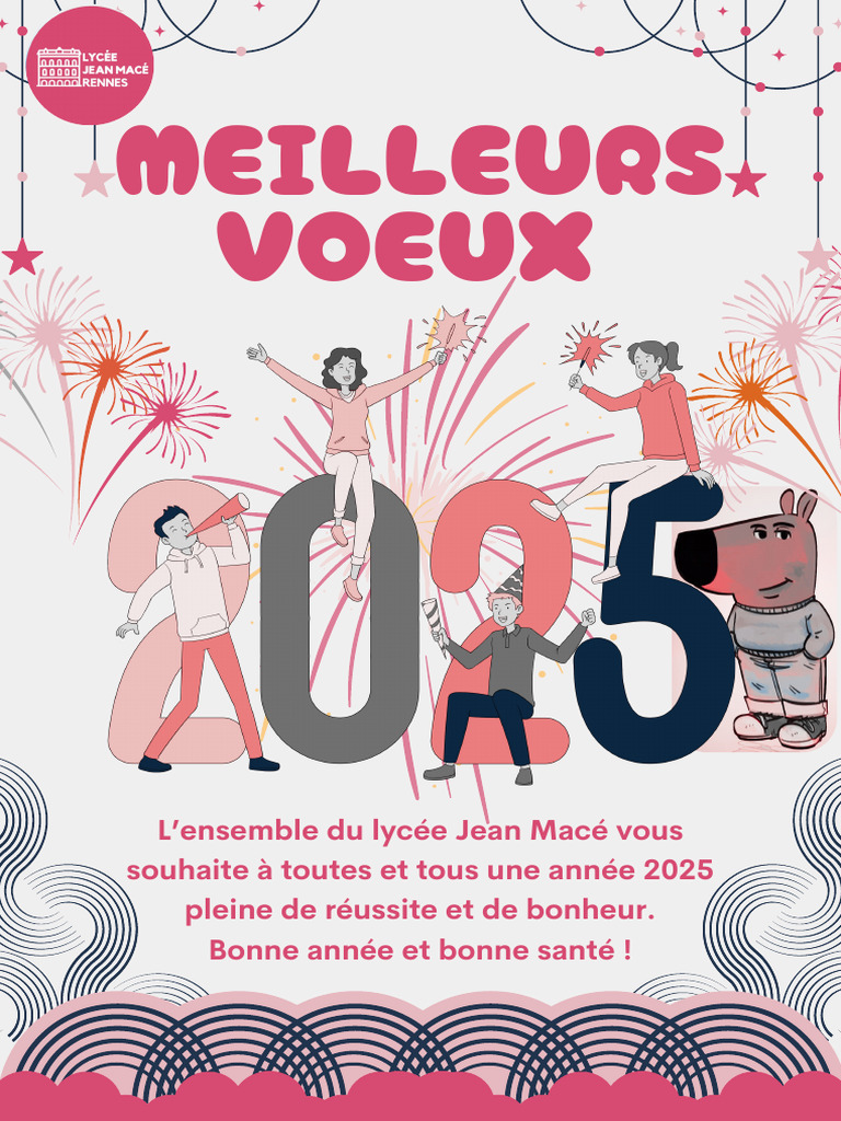 Affiche Bonne Année 2025 | PDF