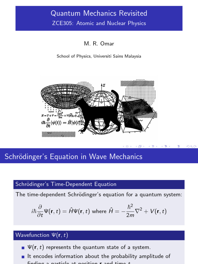 Topic 1 | PDF | Eigenvalues And Eigenvectors | Hamiltonian (Quantum Mechanics)
