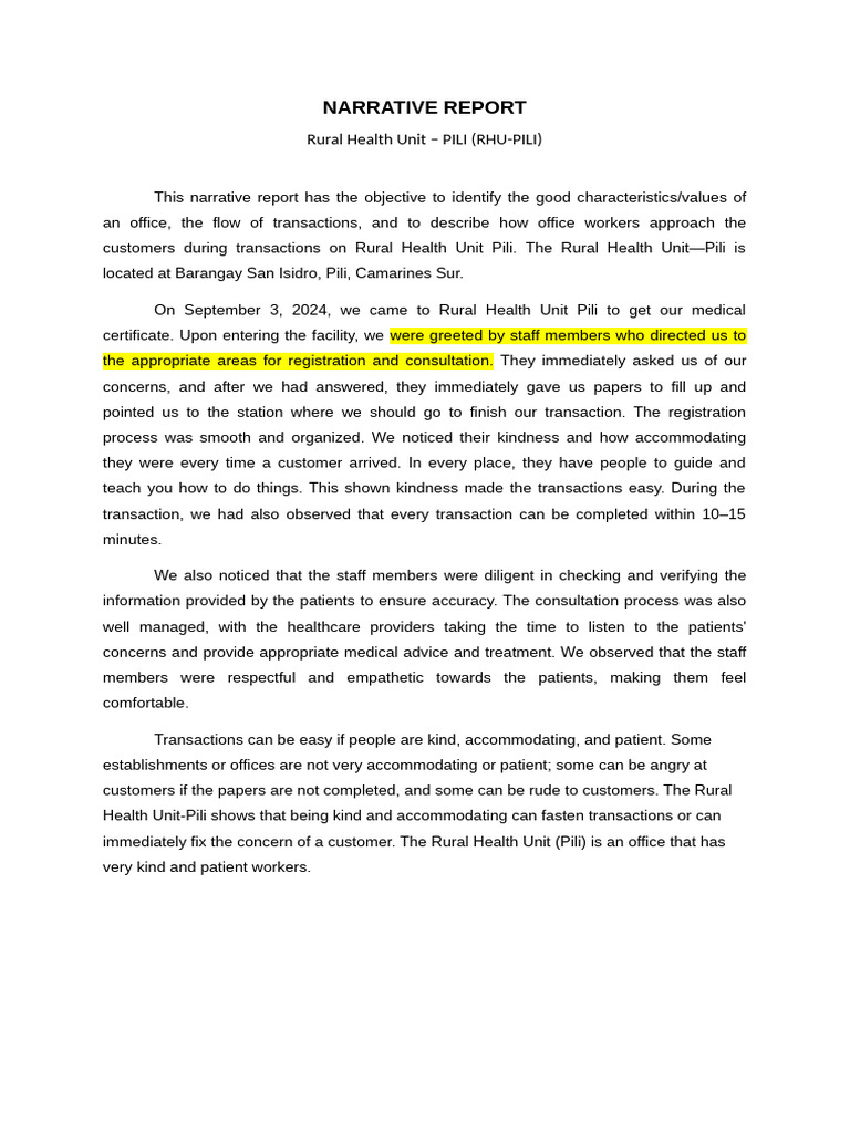 GROUP6 Ethics Narrative Report | PDF