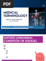 Cardiovascular Terminology Breakdown | PDF