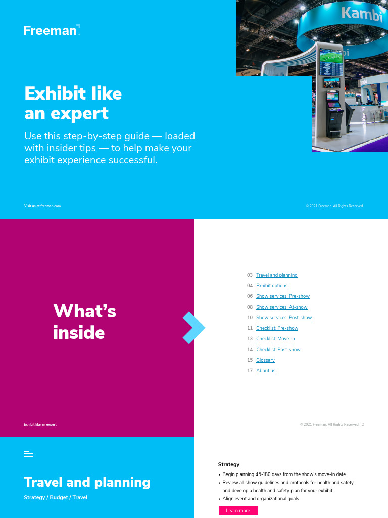 Freeman - Exhibit Like An Expert | PDF | Cargo