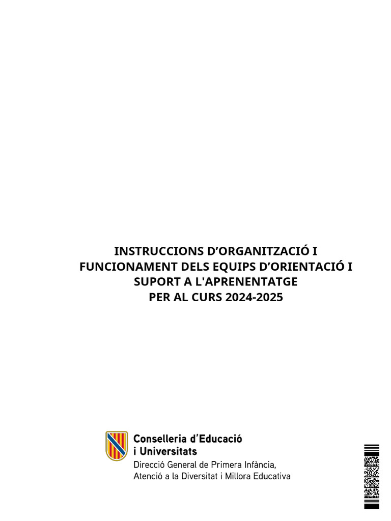 Instruccio EOSA I EOEP 24-25-Signat | PDF