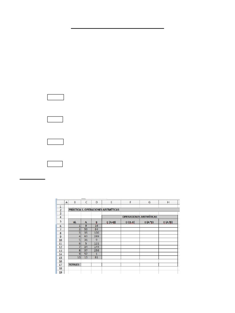 9-Calc-Operaciones Aritméticas-2 | PDF