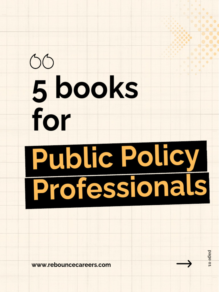 Public Policy Books | PDF