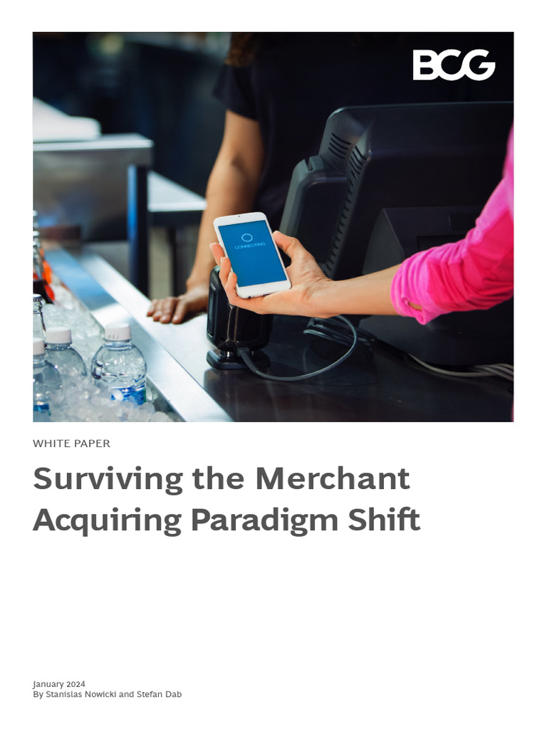 Surviving The Merchant Acquiring Paradigm Shift | PDF | E Commerce | Business