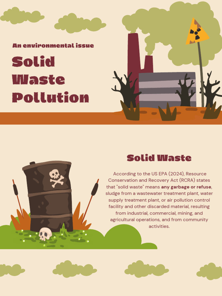 G5 Solid Waste Pollution | PDF | Waste | Municipal Solid Waste