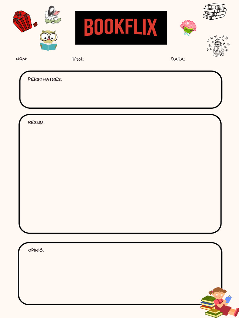 BOOFLIX Plantilla | PDF