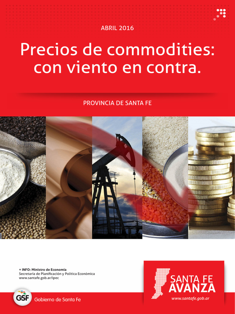 2016 abril 7 Precios de commodities | PDF | Precios | Oferta (economía)