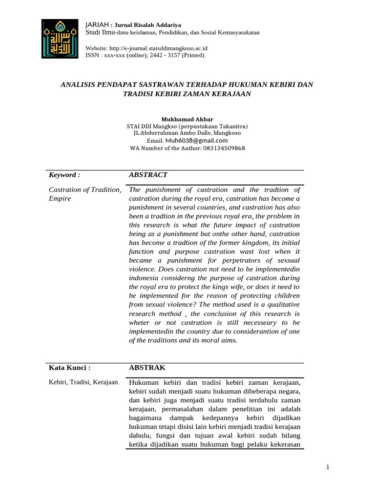 Artikel Jurnal Muh - Akbar | PDF