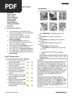 Synchronize3 TRB Worksheets Unit 2 Challenge Grammar | PDF | Linguistics | Grammar