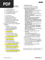 Synchronize3 TRB Worksheets Unit 2 Challenge Grammar | PDF | Linguistics | Grammar