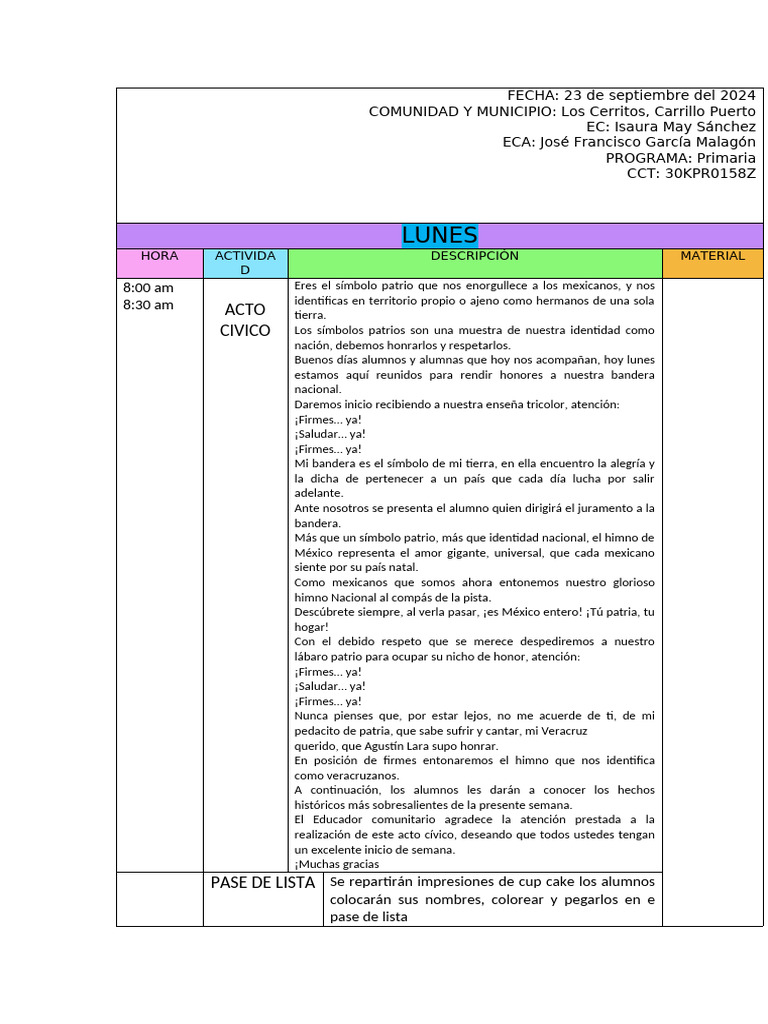 PLAN DE CLASE ISA SEM 2 | PDF | Origami