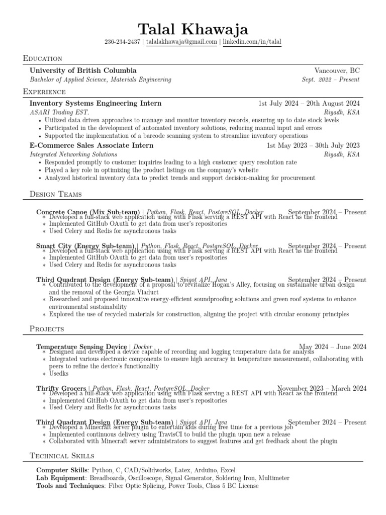 Jake_s_Resume | PDF | Computing