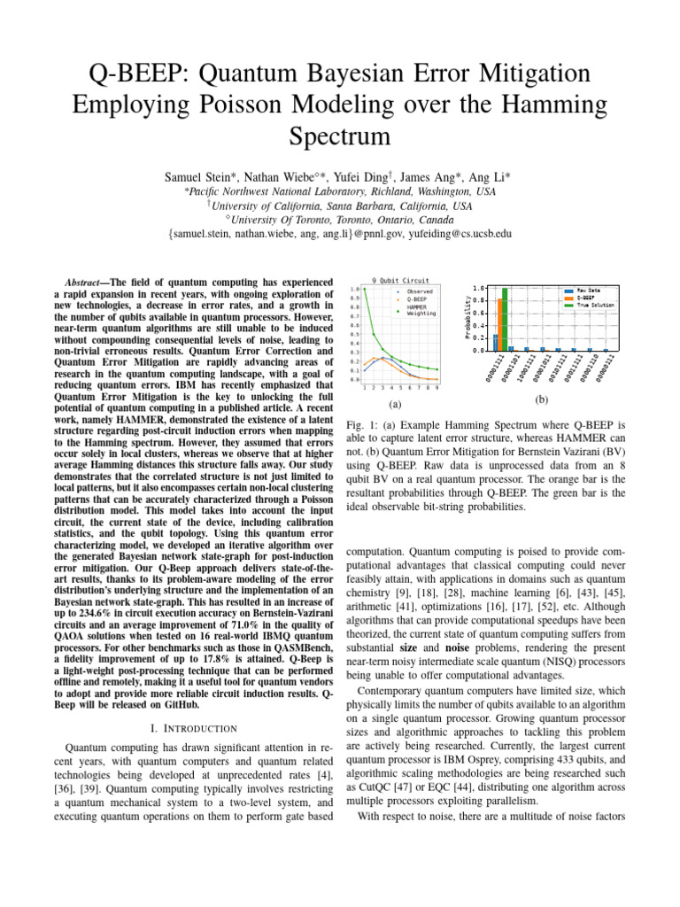 2207.07237v3 | PDF | Quantum Computing | Theoretical Computer Science