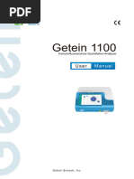 Mispa I3 User Manaual | PDF | Barcode | Disinfectant