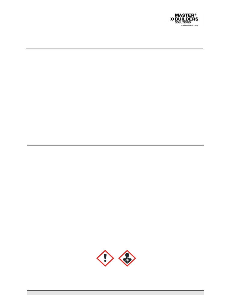 MSDS Wabocrete II AE Part A | PDF | Safety | Occupational Safety And Health