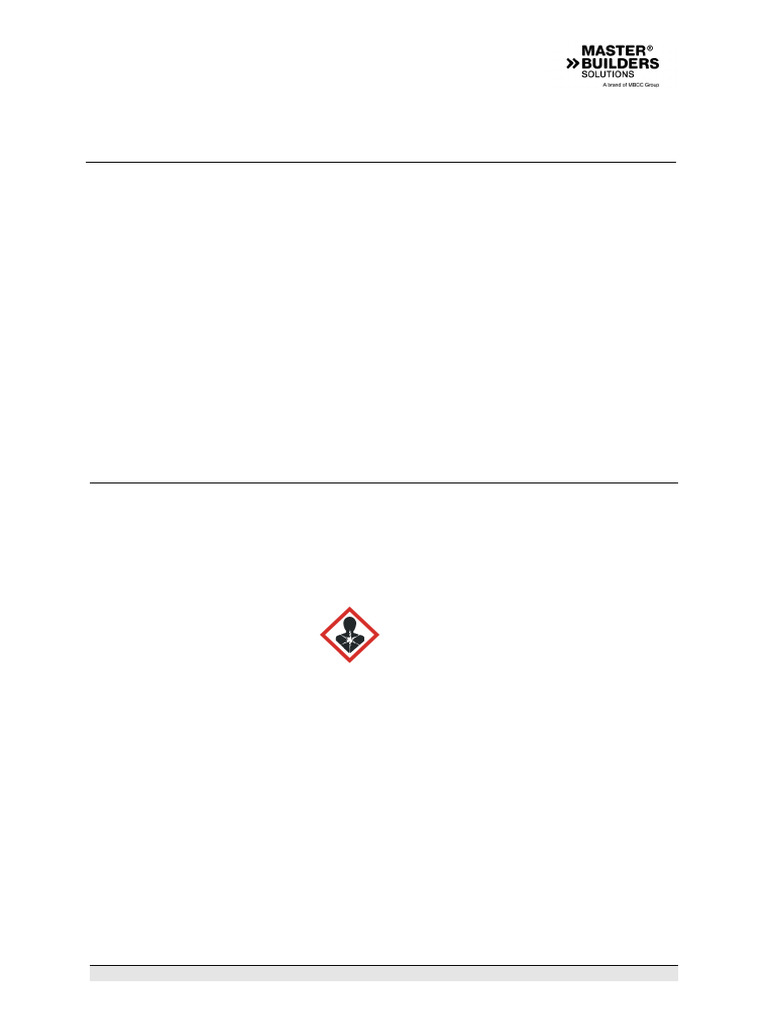 MSDS Wabocrete II AE Part C | PDF | Occupational Safety And Health | Safety