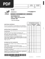 OCR GCSE Maths Higher Tier Formulae Sheet | PDF | Area | Mathematics