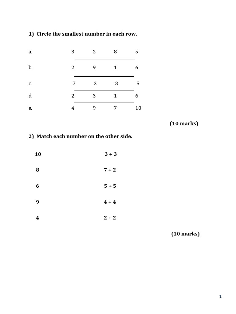 Year 1B Mathematics | PDF | Linguistics | Grammar