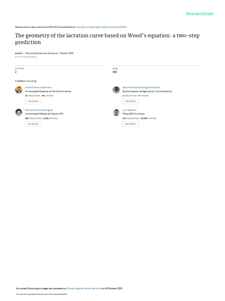 RBZ 2020 0023 | PDF | Normal Distribution | Errors And Residuals