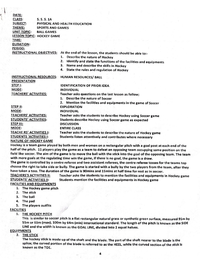 12338_PHE SS1 WK 1 1ST TERM | PDF