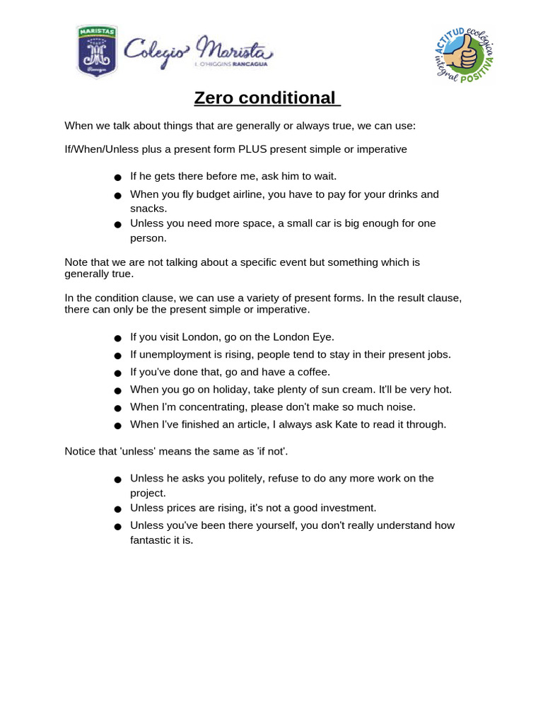 Zero conditional | PDF
