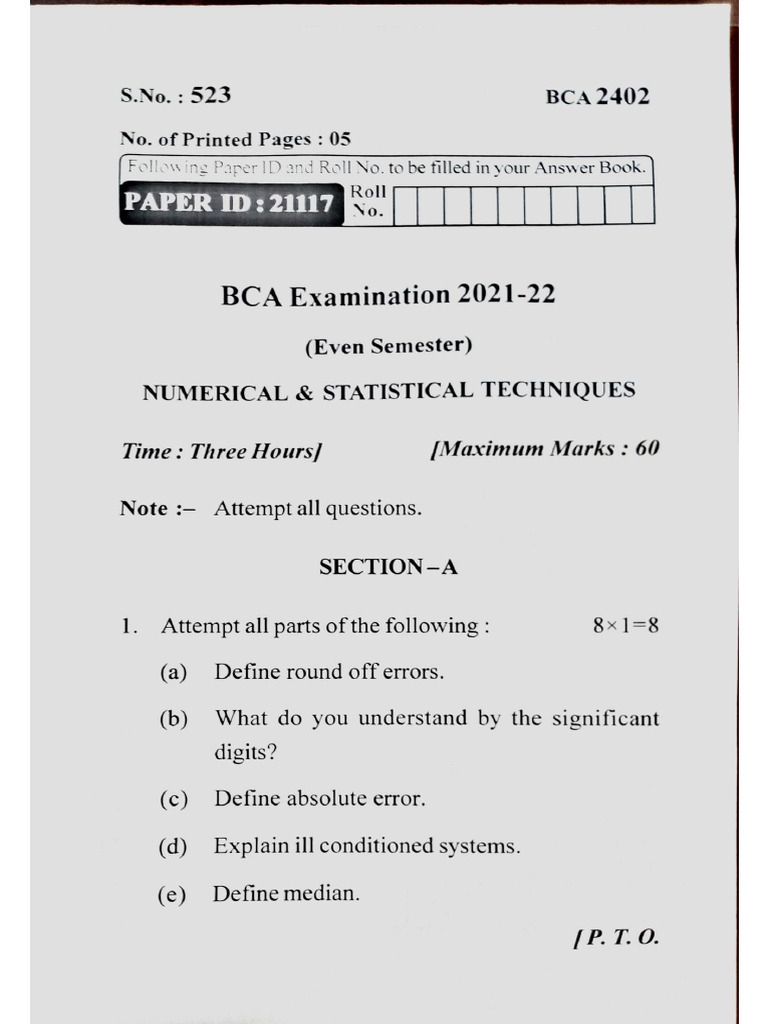 Bca 2402 | PDF
