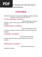 Types of Vouchers Explained For Business Payments in Accounting | PDF ...