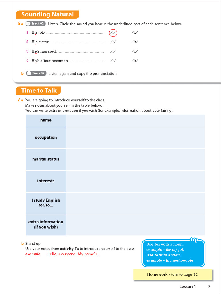 Class Introduction and Pronunciation Guide | PDF | Language Families ...