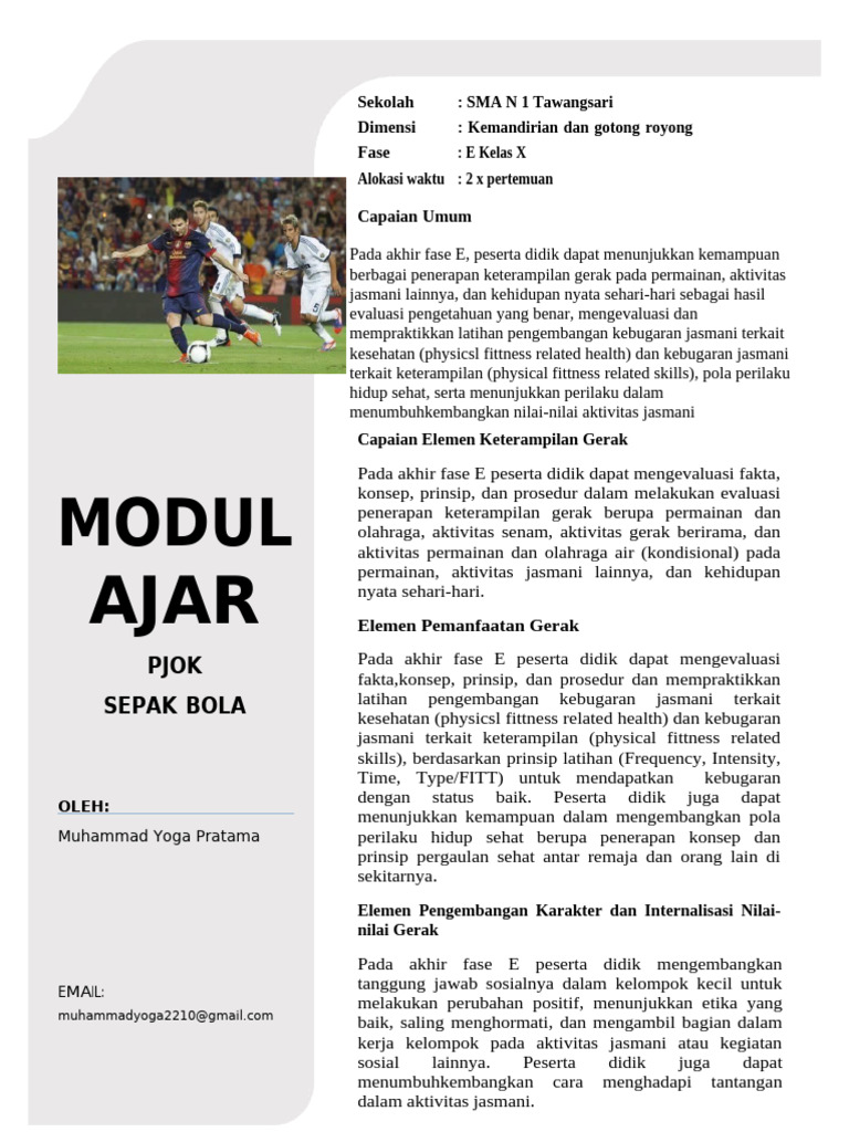 Modul Ajar PPL Fiks | PDF