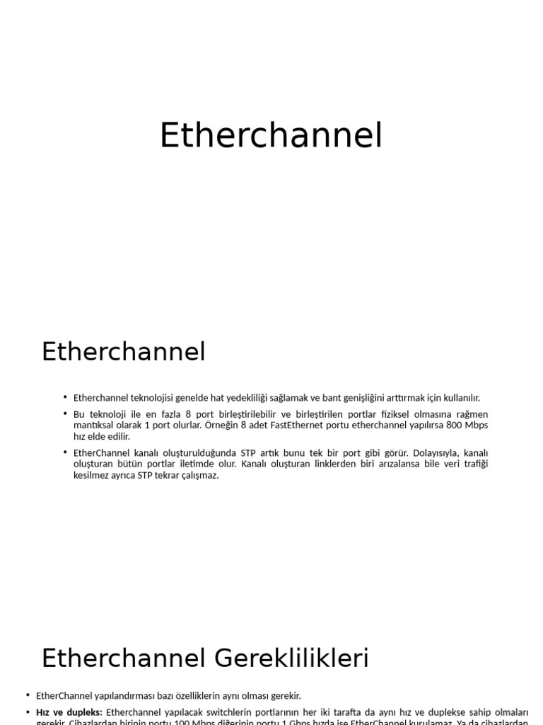12 EtherChannel | PDF