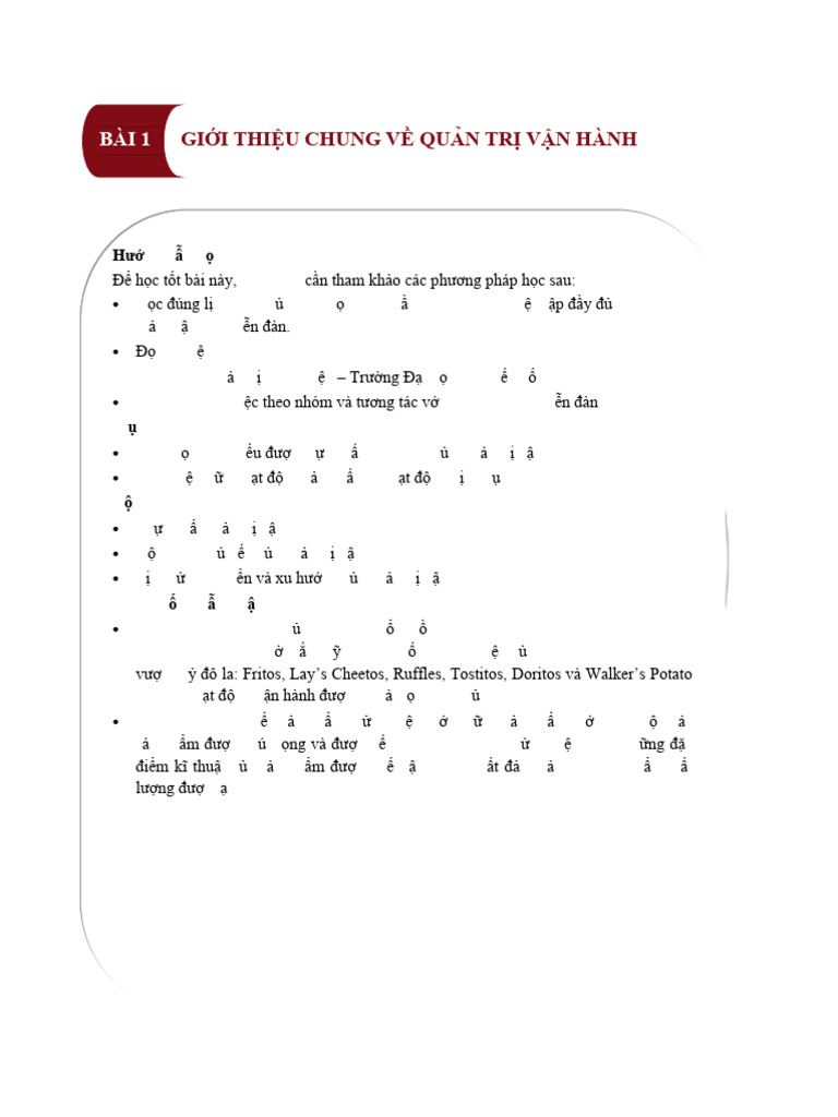 QTVH-Bài Giảng Text C1 | PDF