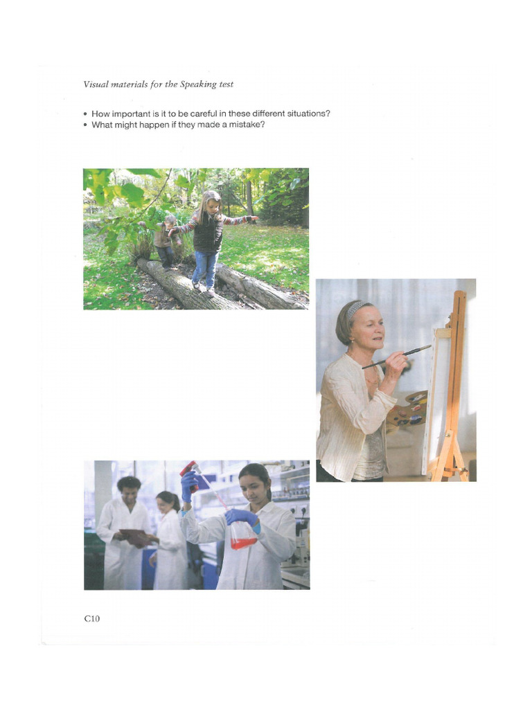 CAE SPEAKING PART 2 careful | PDF