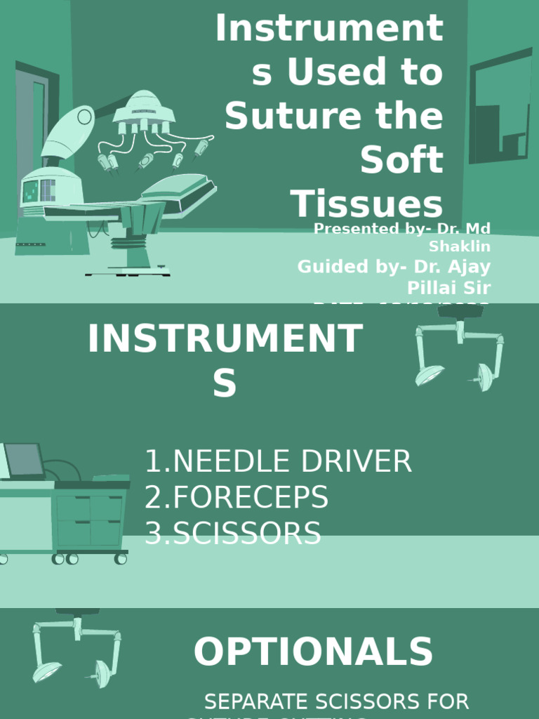 Essential Suturing Instruments Guide | PDF