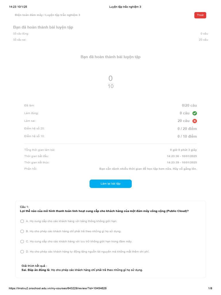 Luyện Tập Trắc Nghiệm 3e Dtdm | PDF