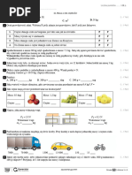 Zadania Masa A Sila Ciezkosci | PDF