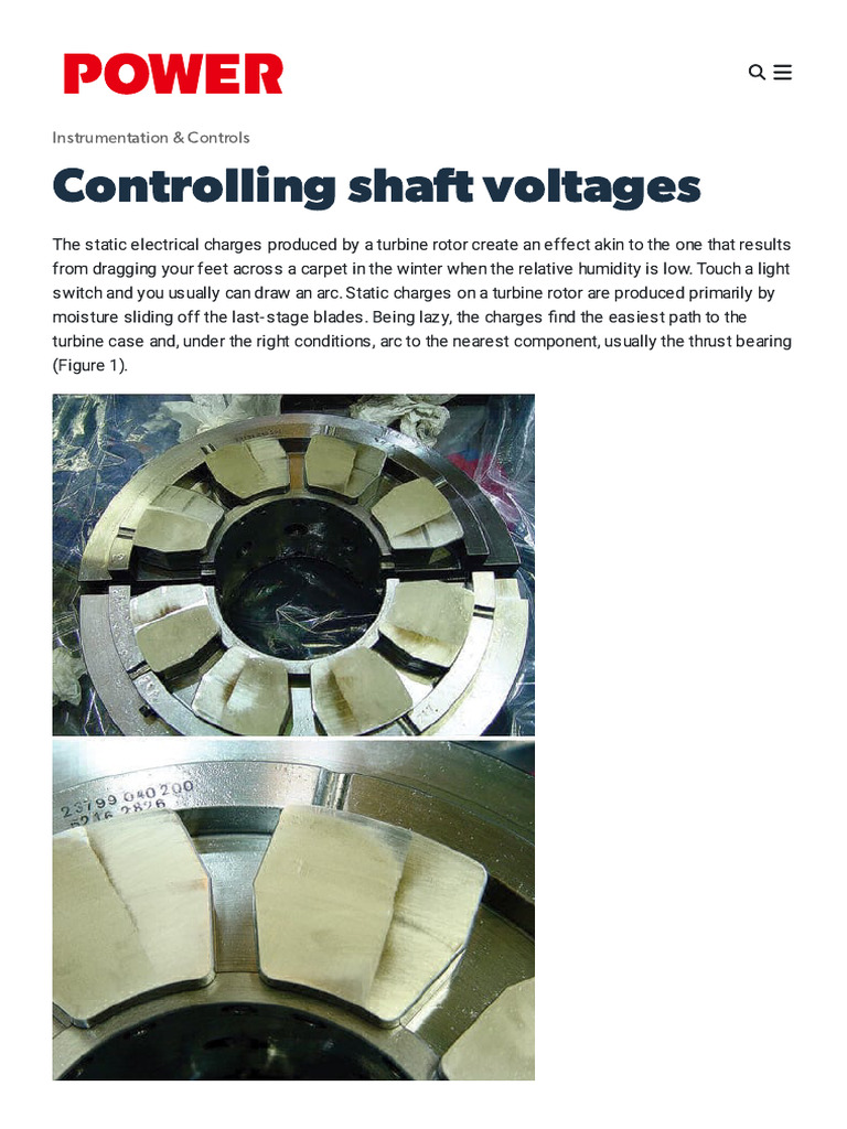 Controlling Shaft Voltages | PDF | Electric Generator | Electric Motor