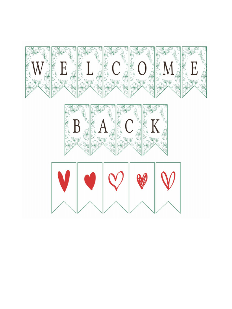 Welcome Back From Maternity Leave Banner Printable - 46050.jpg | PDF