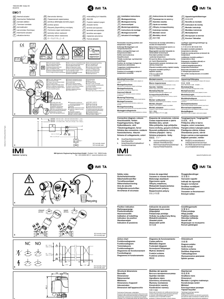 02 EMO-T From 2012 Instr | PDF