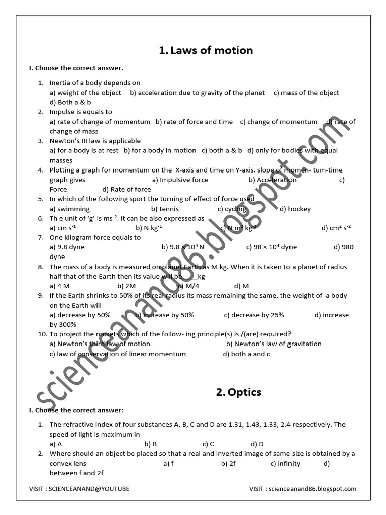 10th Science 1 Mark Question Bank EM-2-37 | PDF | Radiation | Atoms