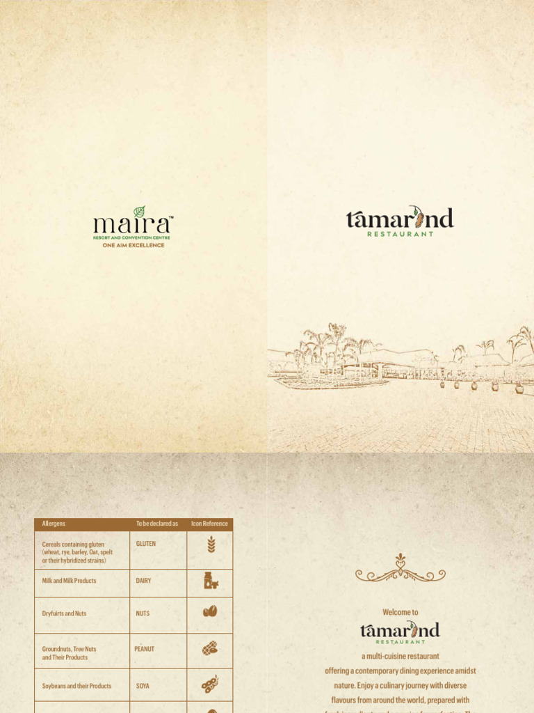 Tamarind Menu_New1 | PDF
