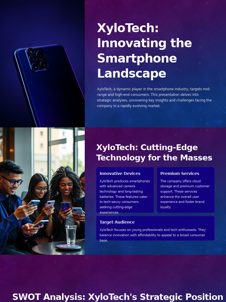 XyloTech Innovating The Smartphone Landscape | PDF | Smartphone ...