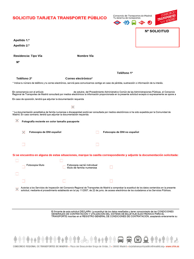 Solicitud e N2584500 | PDF | Documento de identidad
