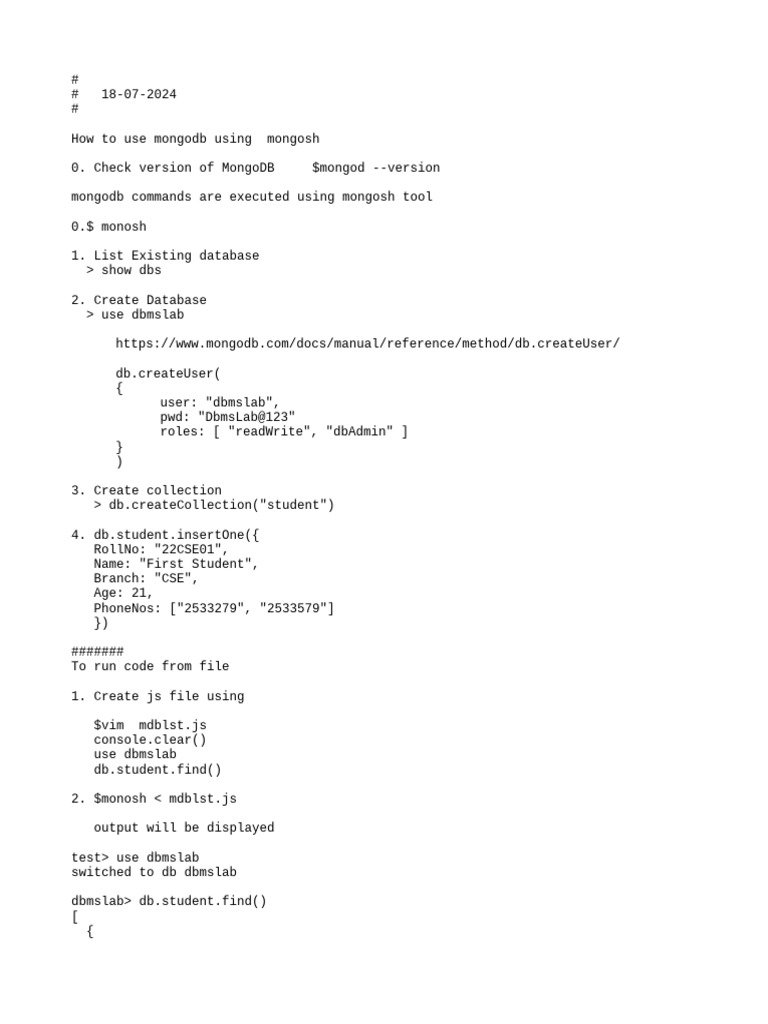 02 How to Use Mongodb | PDF