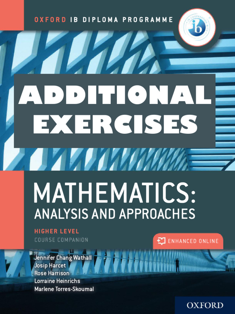 Additional Exercises | PDF | Mathematical Proof | Sequence