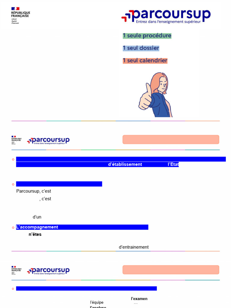 Guide Parcoursup 2025 : Simplifiez vos choix | PDF