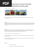 ITP Hold, Witness, Review, Surveillance Points | PDF
