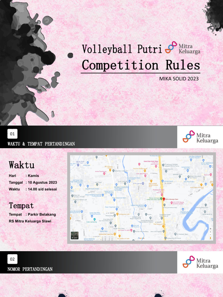 Volley Ball Putri Mika Tegal 2023 | PDF